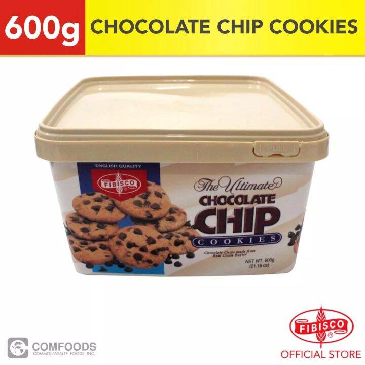 FIBISCO The Ultimate Chocolate Chip Cookies 600g | Lazada PH