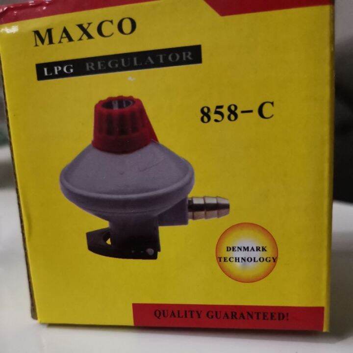 LPG Regulator Maxco 858C Snap On or De Salpak 1pc by BDECS jr | Lazada PH