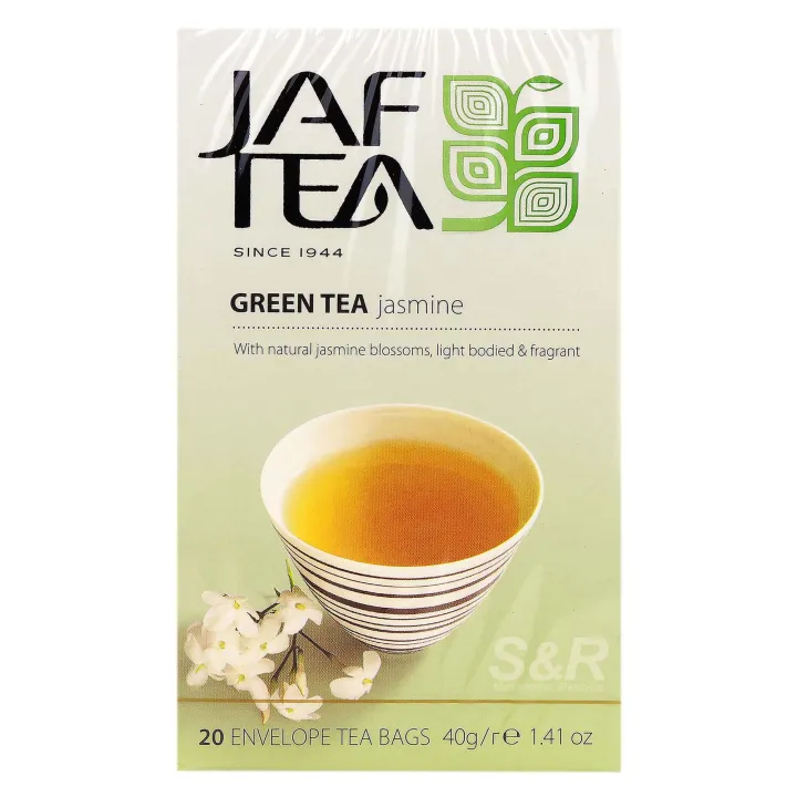 Jaf Tea Green Tea Jasmine 20 tea bags | Lazada PH