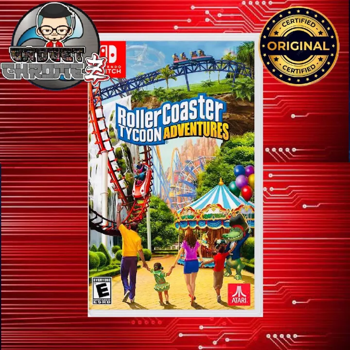 BRANDNEW | Roller Coaster Tycoon Adventures | Nintendo Switch | Lazada PH