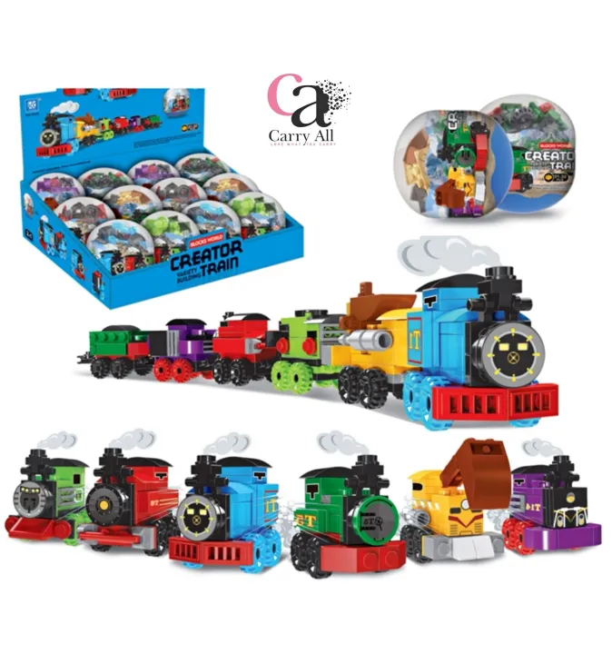 Surprise Egg Creator Train Block Building Train Block for Boys Girls ...