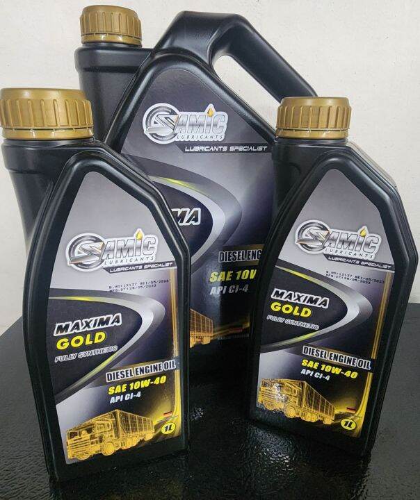 Samic Maxima Gold 7L - Diesel Engine Oil | Lazada PH