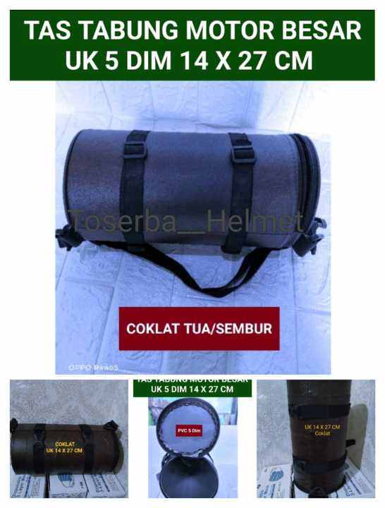 Tas Tabung Motor Tas Jas Hujan Kuat Lapis Paralon Besar 5 Dim 14 X 27 ...