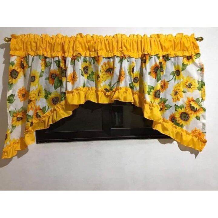 SenoritoLehand Kurtina Valancer Window Curtain Arko Design | Lazada PH