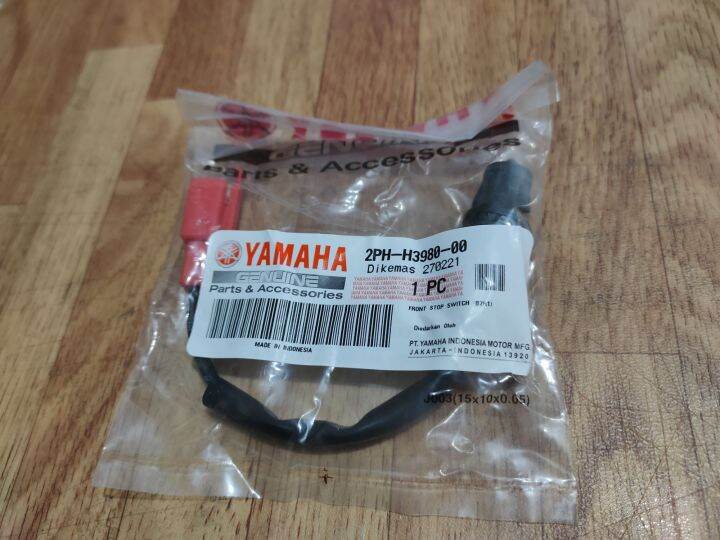 BRAKE LIGHT SWITCH ORIGINAL FOR YAMAHA MIO SPORTY SOULTY MIO i 125 SOUL ...