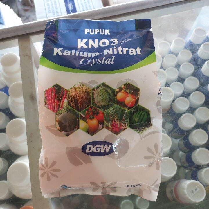 PUPUK KNO 3 KALIUM NITRAT CRYSTAL 1 KG DGW | Lazada Indonesia