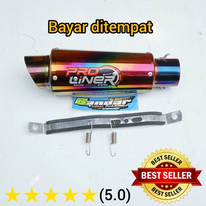 SILINCER PROLINER RAINBOW KNALPOT RACING SILINCER PRO LINER SILINCER ...