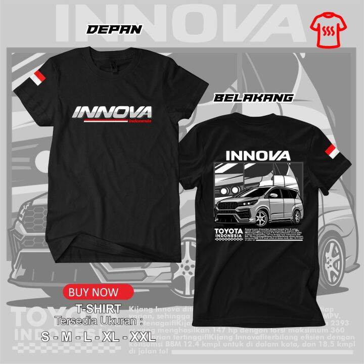 Kaos INNOVA (tebal bahan combed 24s) | Lazada Indonesia