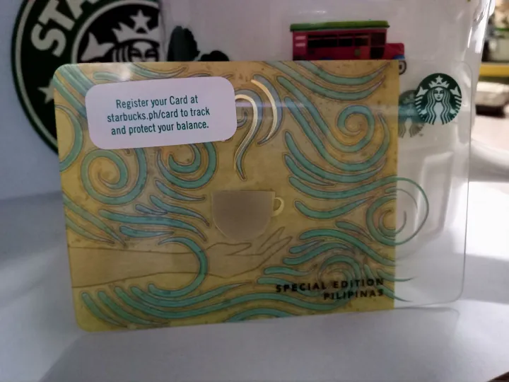 Philippine Special Edition Starbucks Card | No Load | Pin Intact ...