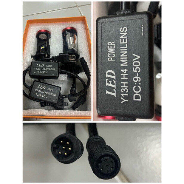 （สว่างกว่า Y11）หลอดไฟหน้ารถ Y13 ตัวล่าสุดของปี คัทออฟ พวงมาลัยขวา RHD ขั้ว H4 รับประกัน 1 ปี ...