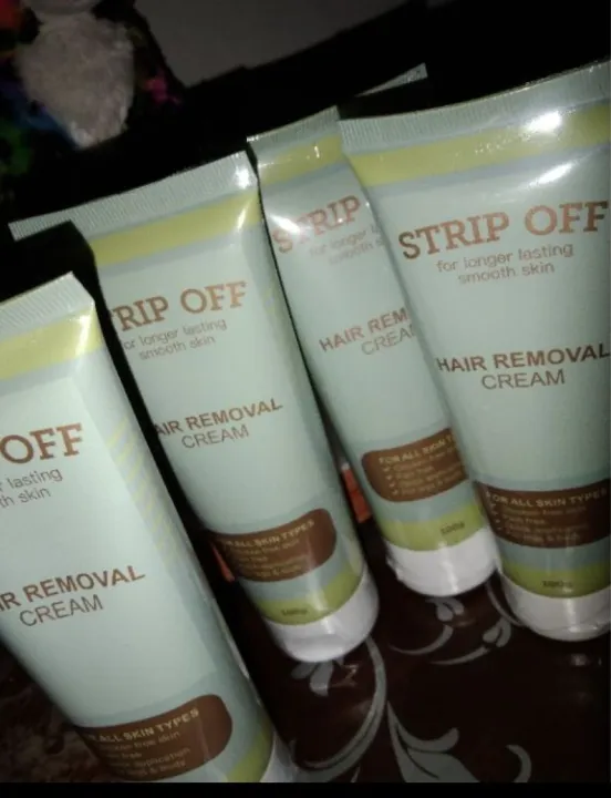 STRIP OFF HAIR REMOVAL CREAM | Lazada PH