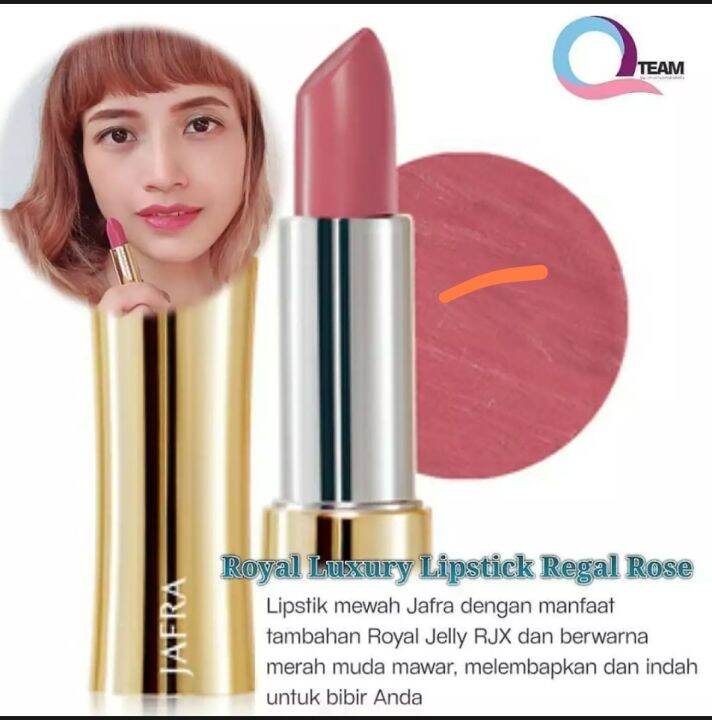 Lipstik Jafra Royal luxury lisptick Regal rose Jafra Lipstik Regal Rose | Lazada Indonesia