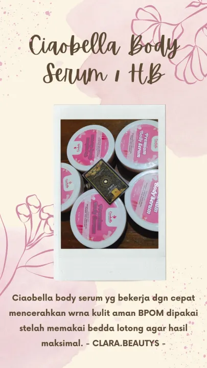 Body Serum Ciaobella | Lazada Indonesia