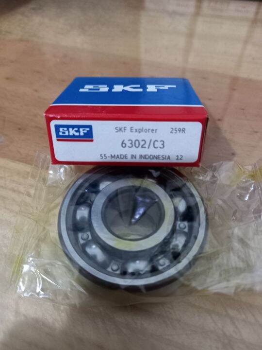 Ball bearing 6302 C3 SKF | Lazada Indonesia