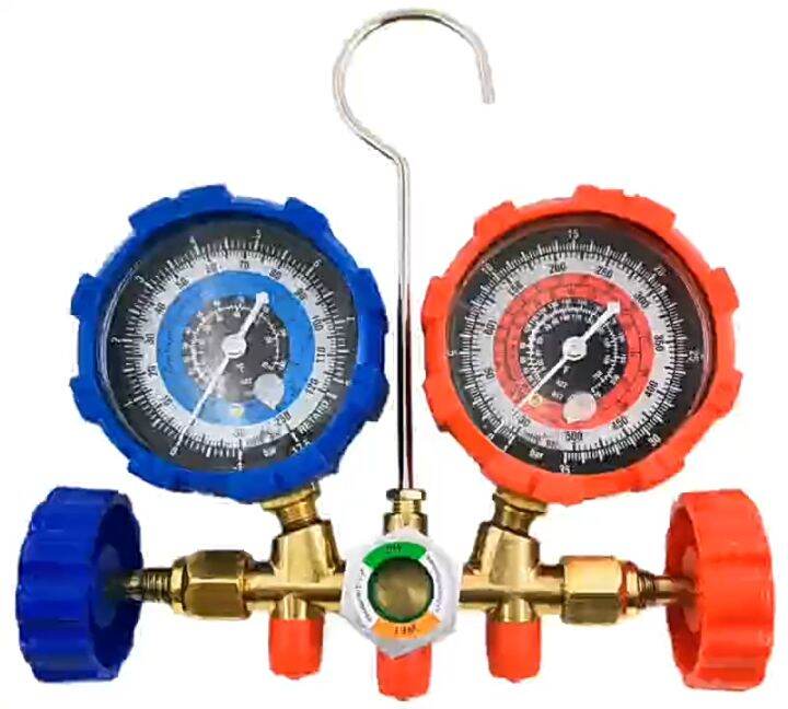 Testing Manifold Meter Alat Isi Freon AC Mobil Kit Pendingin AC Set ...