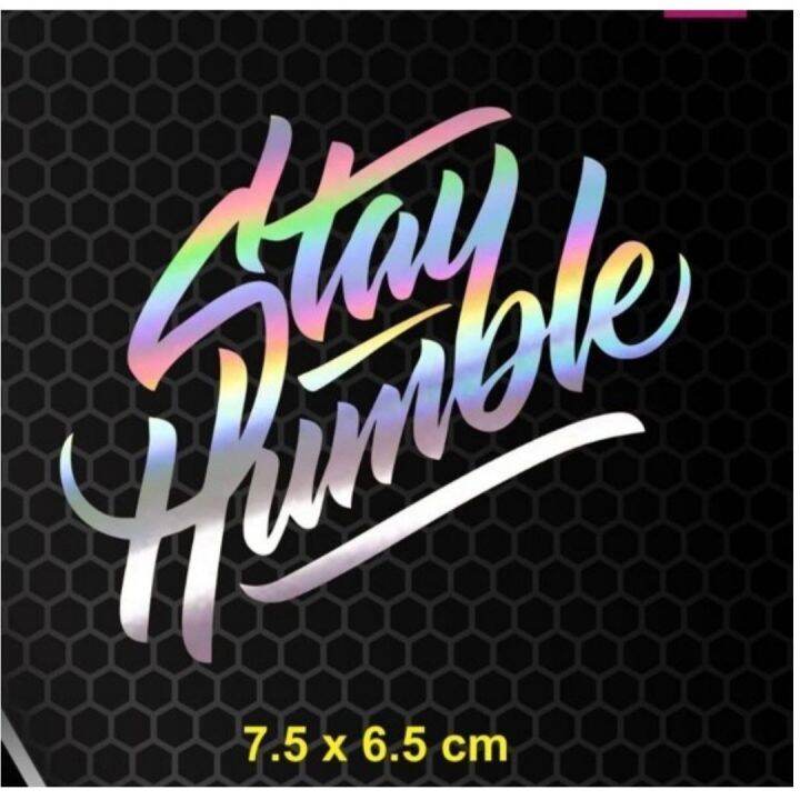 stiker stay humble cutting sticker stayhumble stiker motor viral ... stiker stay humble cutting sticker stayhumble stiker motor viral ...