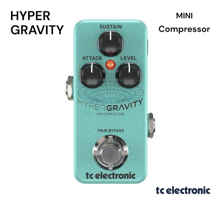 เอฟเฟคกีต้าร์ไฟฟ้า TC Electronic HYPERGRAVITY MINI COMPRESSOR | Lazada ...
