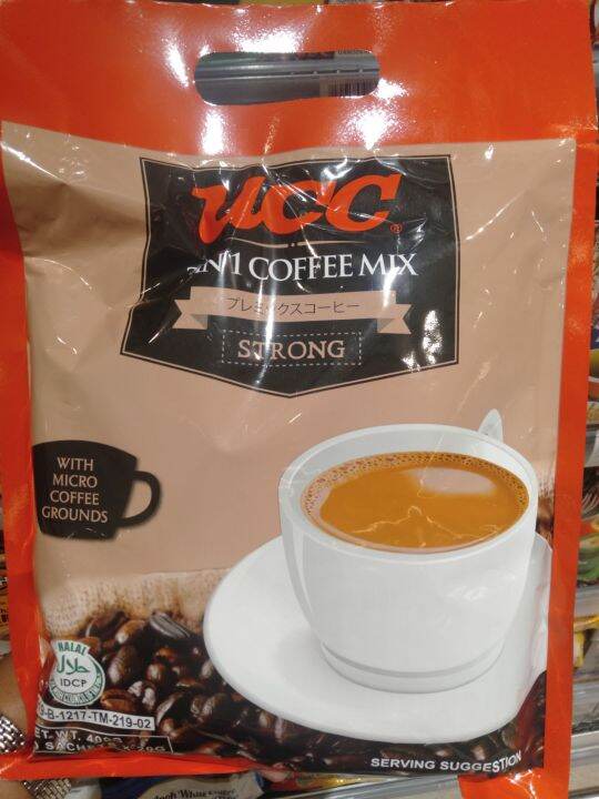 UCC 3 in 1 Coffe Mix Strong 400g. | Lazada PH
