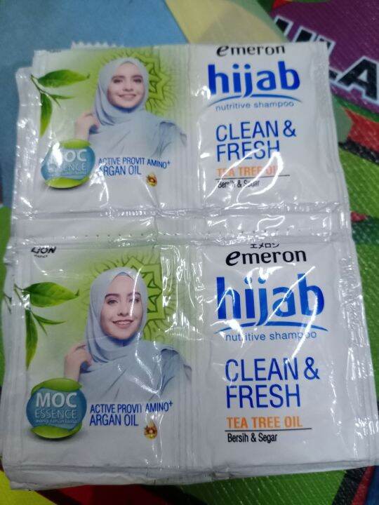 Emeron Shampoo hijab 10ml sachet RANDOM | Lazada Indonesia