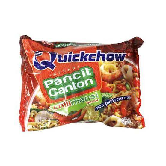 QUICKCHOW PANCIT CANTON CHILIMANSI FLAVOR 65G / SET OF 3 | Lazada PH