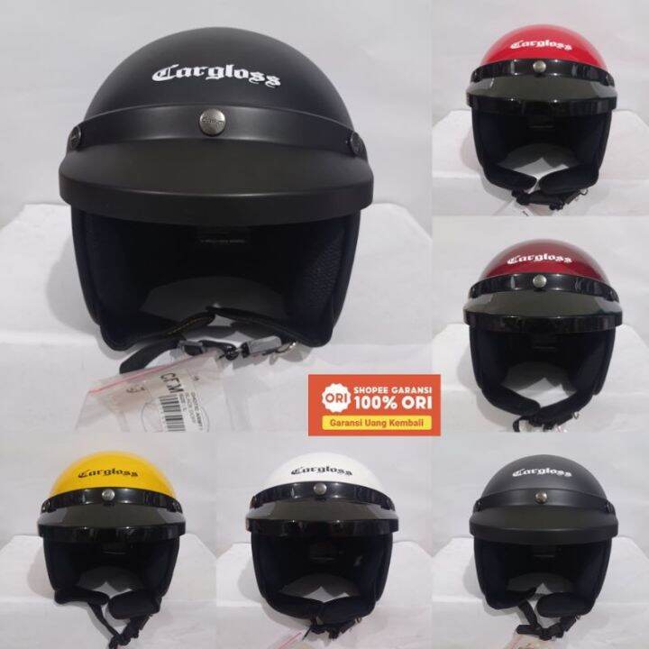 HELM CARGLOSS CFM ORIGINAL PULL WARNA | Lazada Indonesia