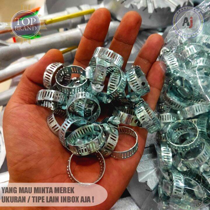 Pengikat selang gas CLAMP solid | Lazada Indonesia