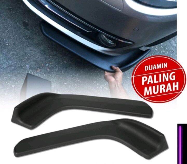 winglet depan mobil lips bumper winglet body kit depan universal ...