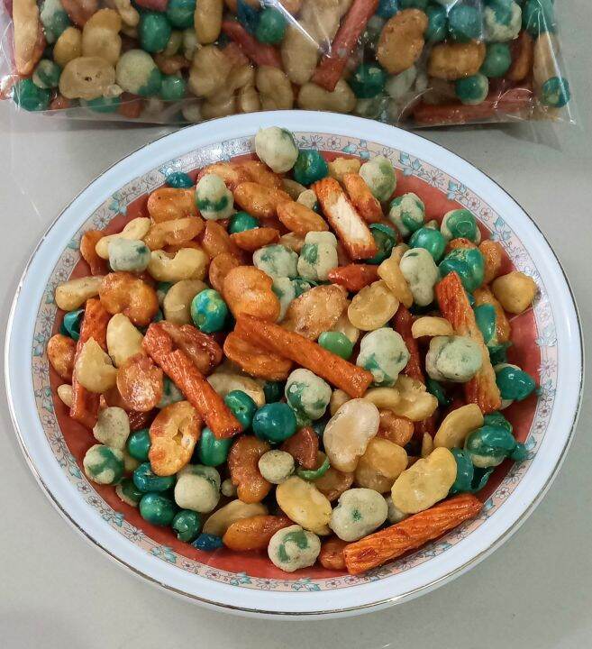 Kacang Campur Kacang Mix Super Buat Camilan Cemilan Atau Suguhan Isi