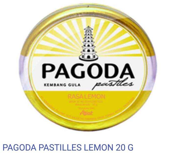 Permen Pagoda Pastiles Rasa Lemon 20g | Lazada Indonesia