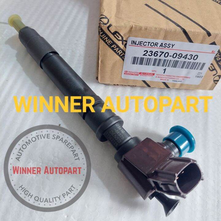 NOZZLE INJECTOR HILUX REVO 2GD INNOVA REBORN 2GD 23670-0E020 ORIGINAL ...