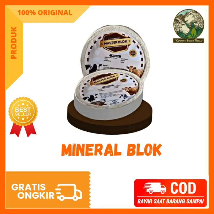 Mineral Blok Terbaik Untuk Kambing Maupun Sapi Masternya Mineral Blok ...