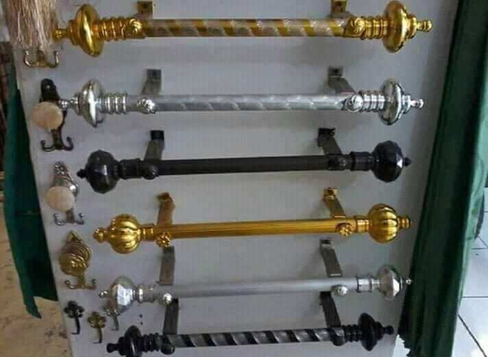 Batang besi / Batang besi Soka / besi untuk gorden nya . | Lazada Indonesia