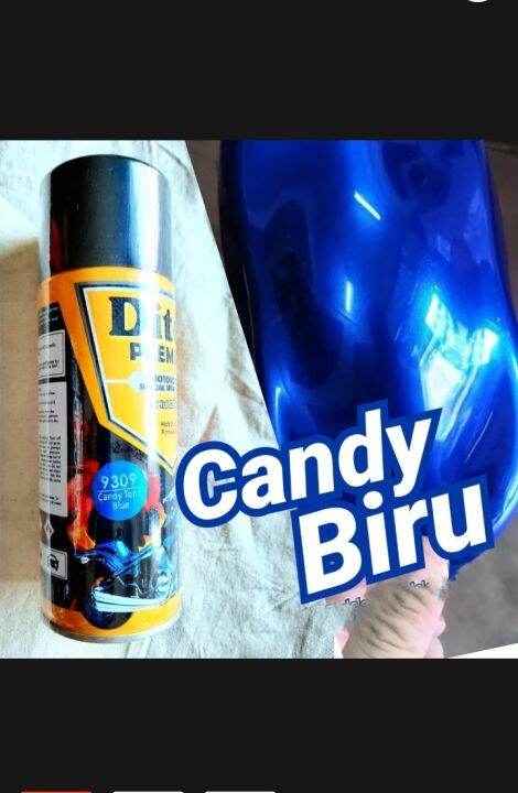 Pilok Diton Premium Candy Tone Blue Biru Candy tone Transparan Candi ...