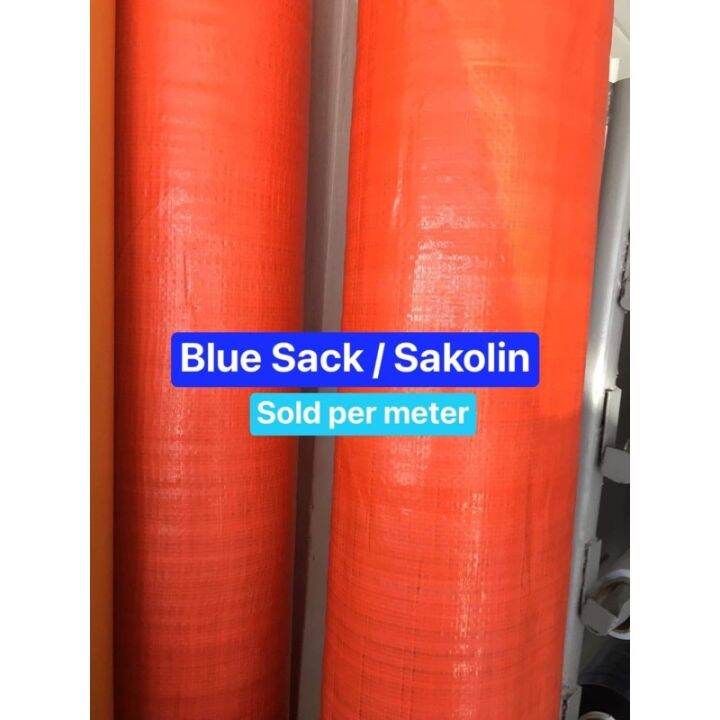 Sakolin / blue sack tarapal sold per meter | Lazada PH