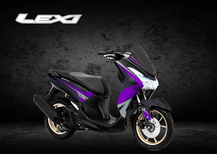 stiker decal motor lexi motif simple grafis stiker full body real pict ...