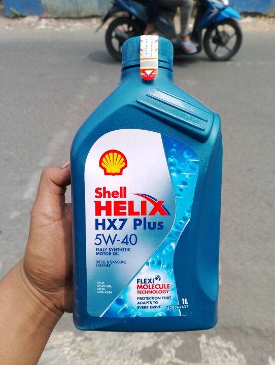 oli Shell helix/hx7 1 LITER | Lazada Indonesia