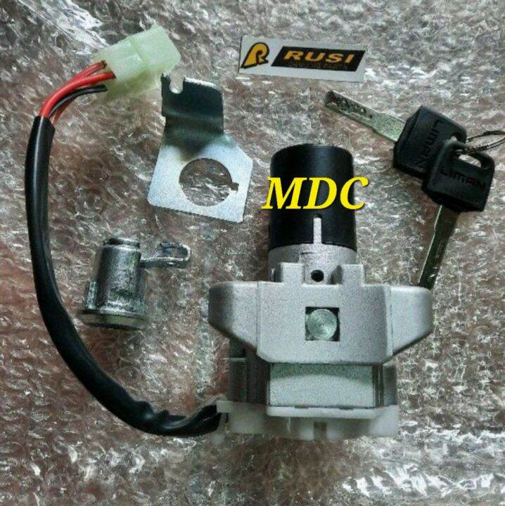 RUSI DL 110/125/150 DELTA125 IGNITION SWITCH SET ASSY | Lazada PH