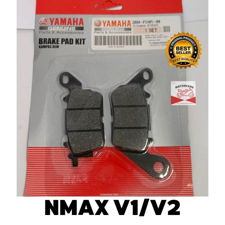 Yamaha NMAX V1andV2 front brake pad 2bm original Yamaha | Lazada PH