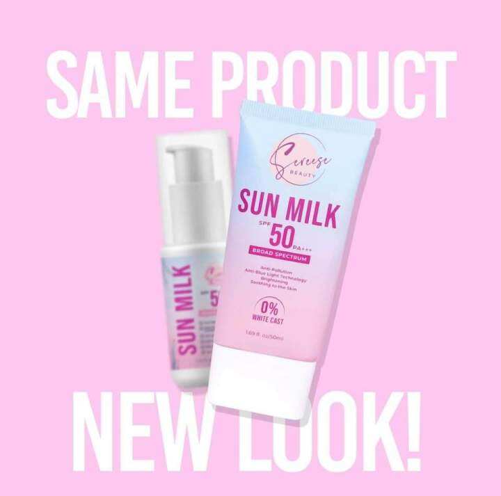 Sun Milk Version2 SPF50 PA+++ BROAD SPECTRUM by Sereese Beauty | NO ...