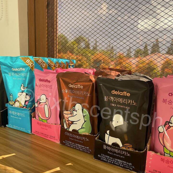 KOREA DELAFFE X MR. DONOTHING || Sweet Americano || Black Americano ...