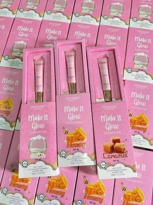 Maaez foundation full coverage 15g | Lazada
