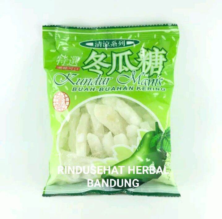 KUNDUR MANIS BUAH BUAH AN KERING 250GR MANISAN BUAH KUNDUR WINTERMELON ...