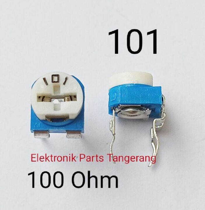 (5 Buah) TRIMPOT 101 TRIMPORT 101 TRIMPOT 100 OHM TRIMPORT 100 OHM ...