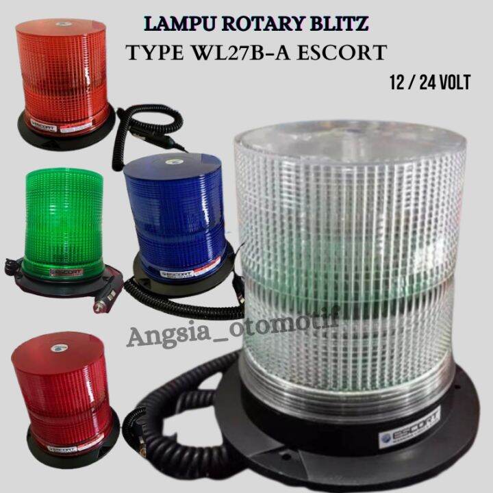 Lampu rotary blitz escort ROTARY BLITZ TYPE WL27B-A ESCORT lampu rotary ...