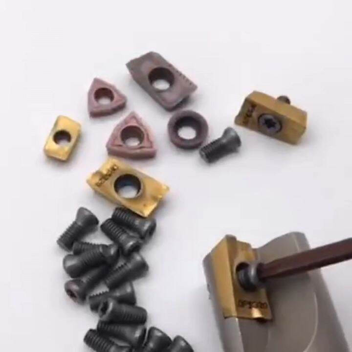 Ốc vít giữ chíp, ốc vít cán dao phay ,dao tiện cnc, vít lục giác gắn ...