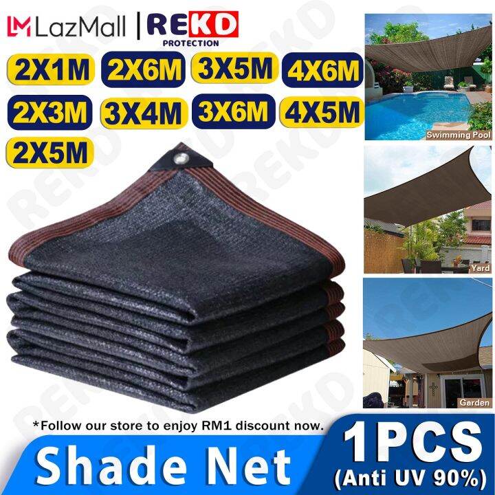 [BUY1 TAKE1]Sunshade Net Outdoor Anti UV 90% black Farm Net Garden Net ...