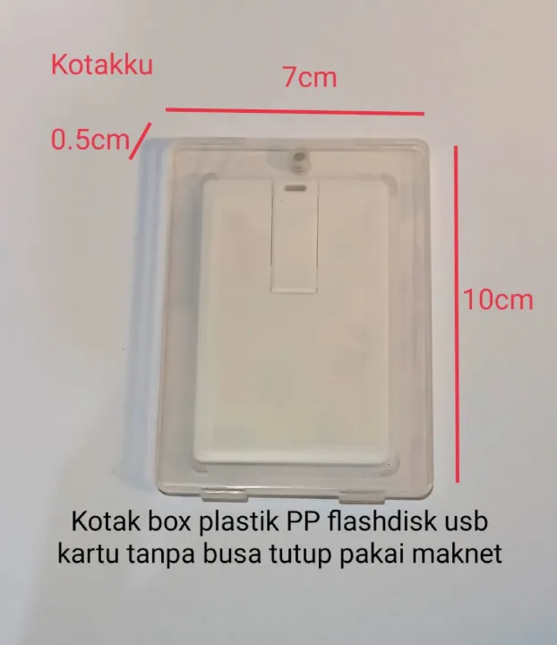 Box kotak flashdisk usb kartu model baru tanpa busa | Lazada Indonesia