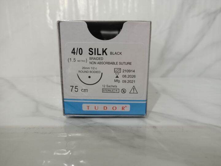 Silk 4.0 Round Non Absorbable Suture | Lazada PH