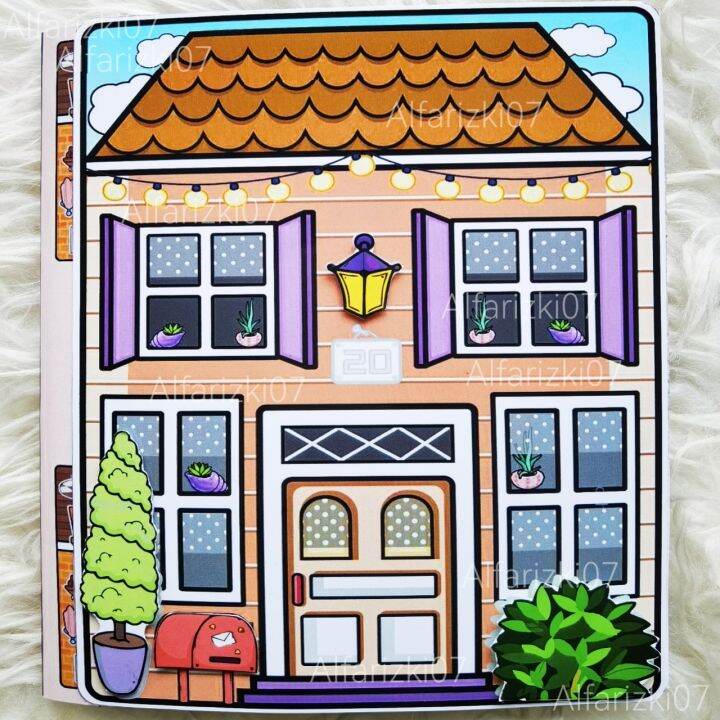 toca boca life world mainan edukasi paper book buku edukasi anak ...