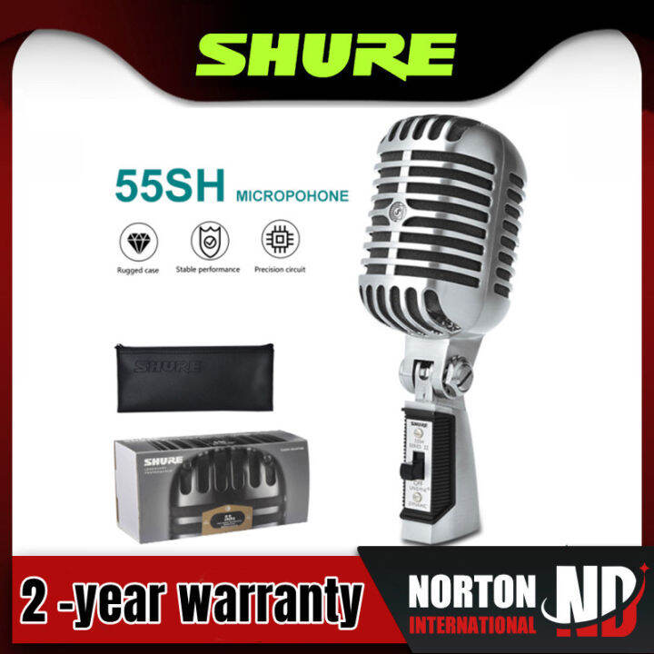 55SH Wired microphone Classic human voice microphone, live recording ...